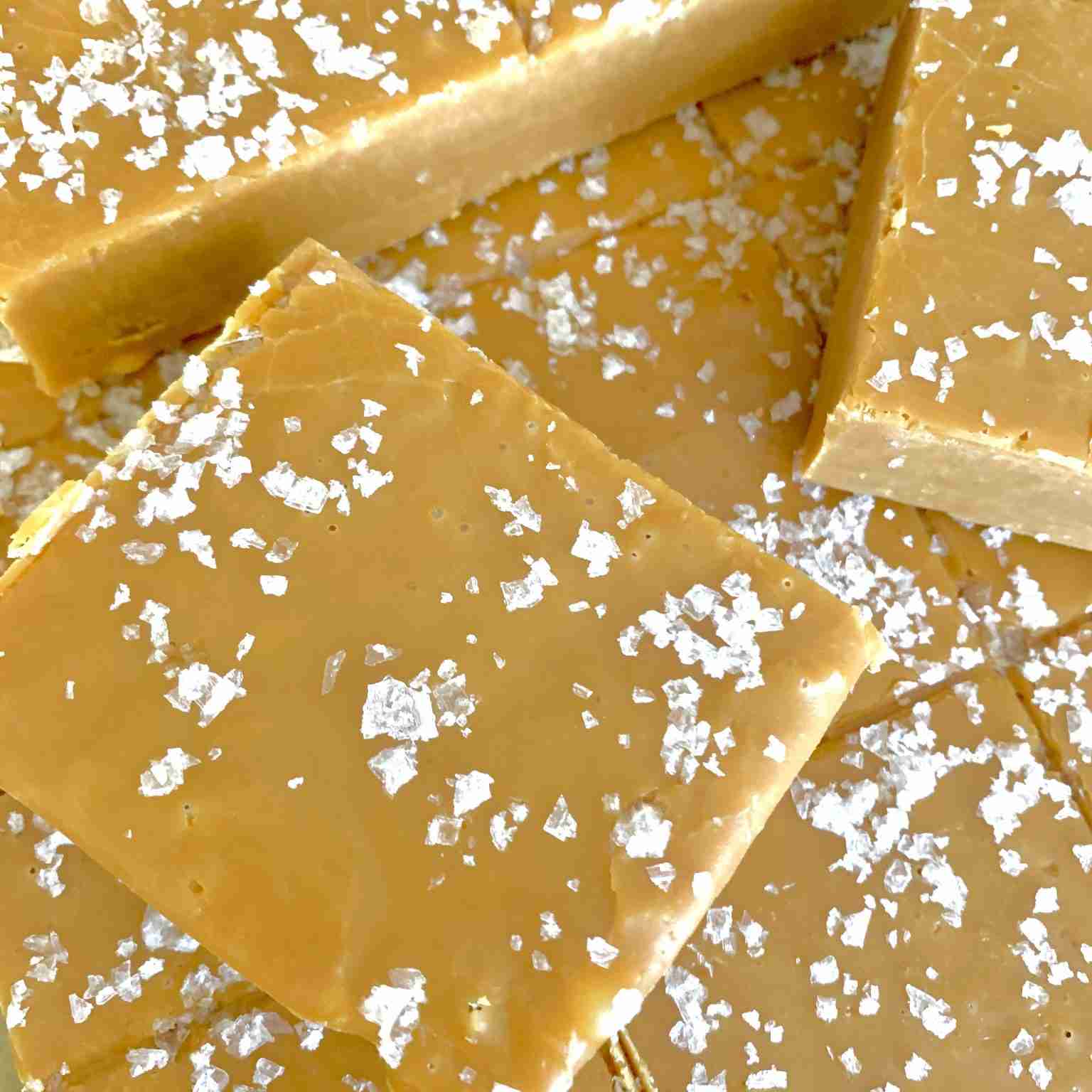 Sea-Salted Caramel Slab - 150g | Slab Artisan Fudge - Buy Online