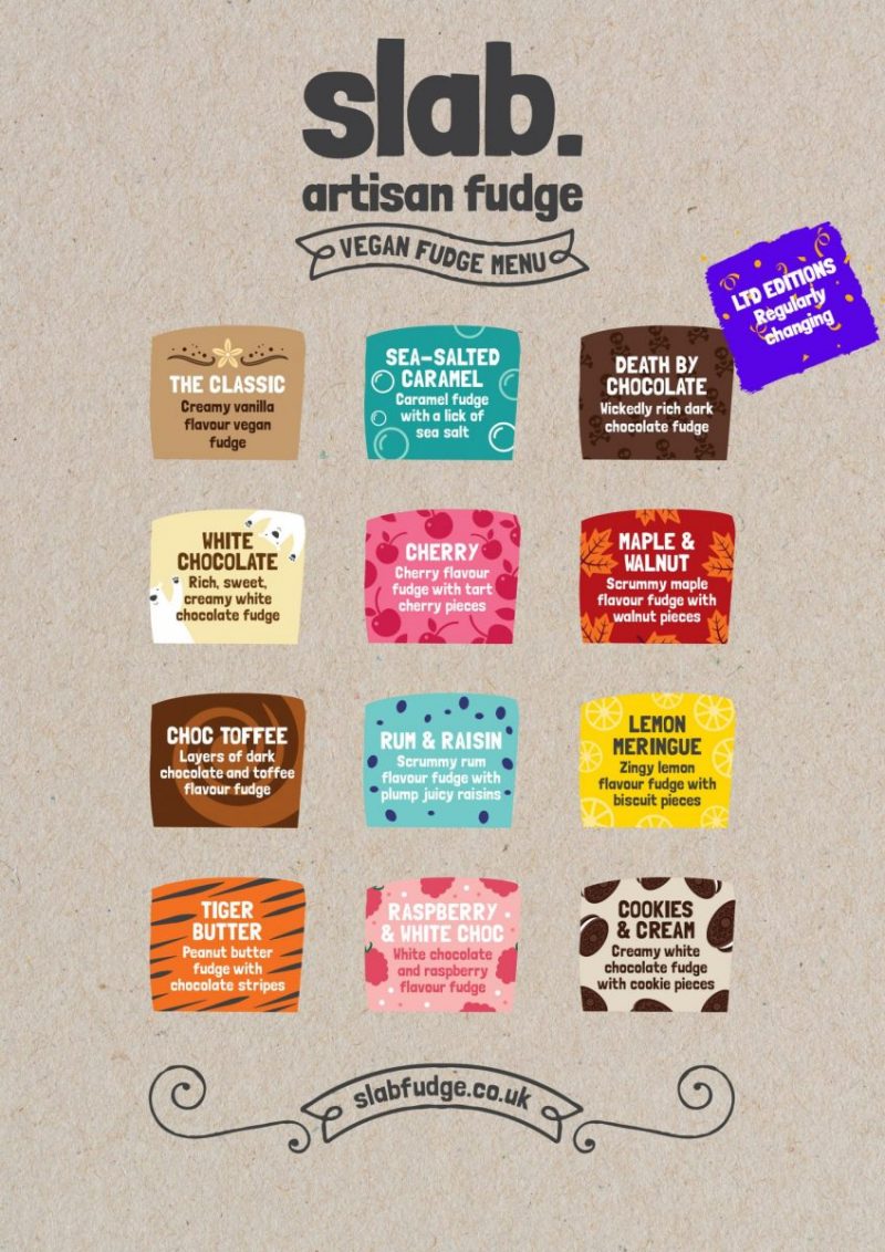 Slab Artisan Vegan Fudge - Slab Artisan Fudge