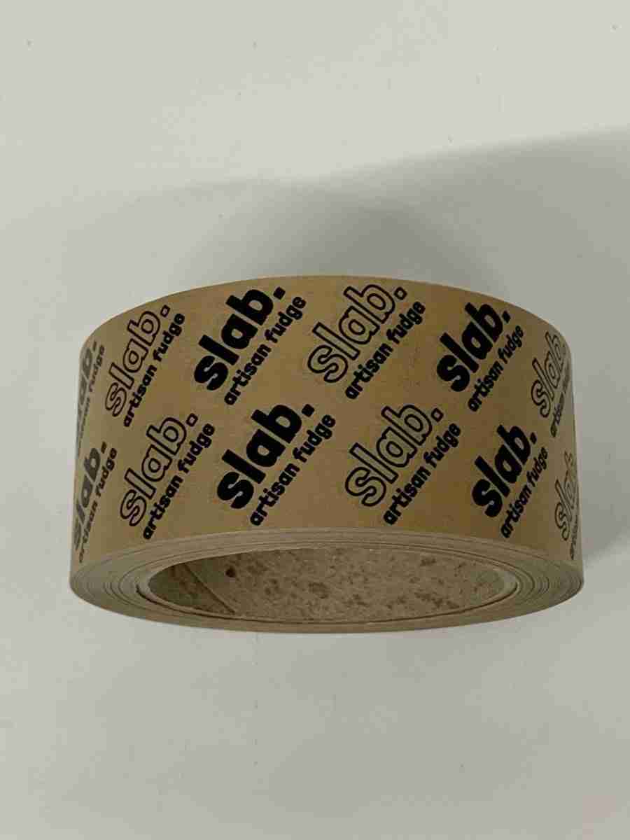 Slab Paper Packaging Tape - Slab Artisan Fudge